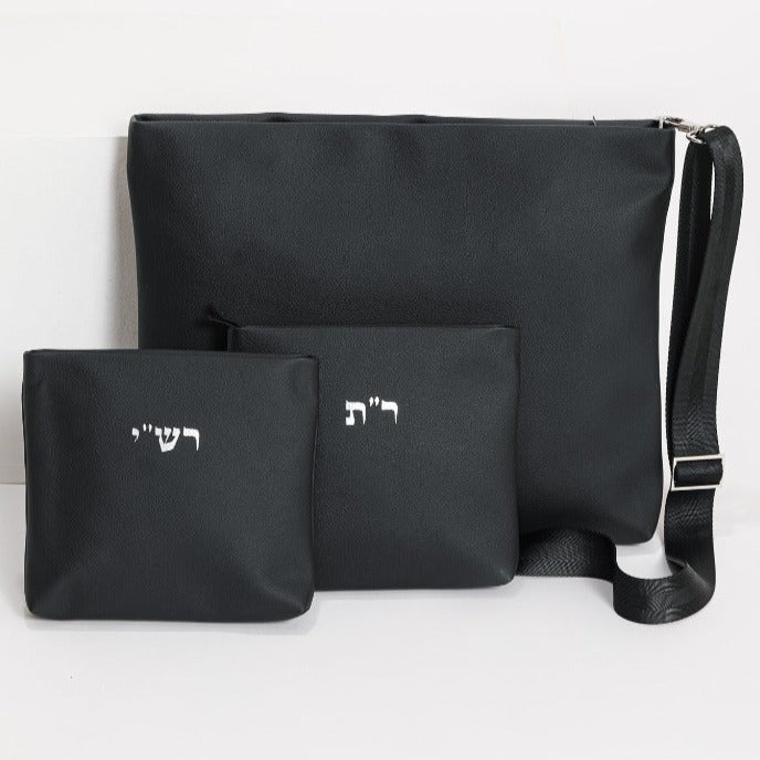 Kinor David Rashi R"T Talit and Tefillin Set – Hilda Khafif Modern Judaica